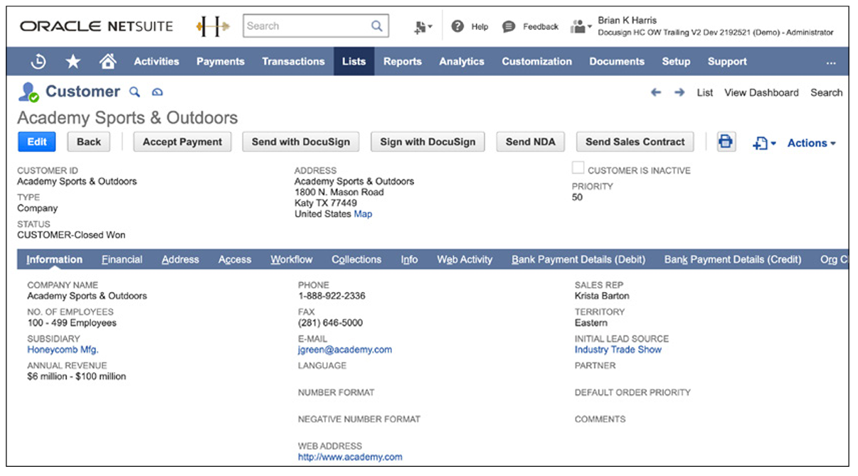 Close Deals Faster by NetSuite with DocuSign