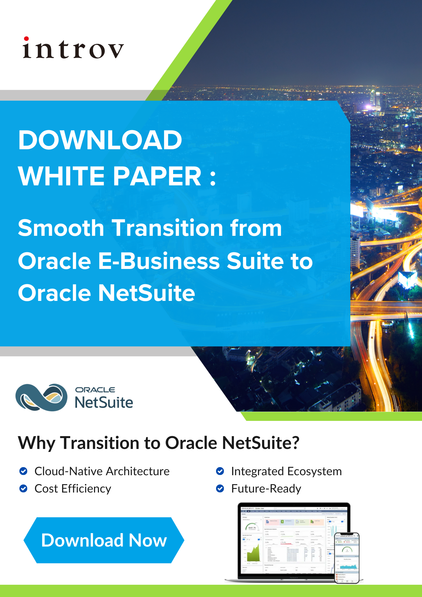 Download White Paper Smooth Transition from Oracle E-Business Suite to NetSuite ERP